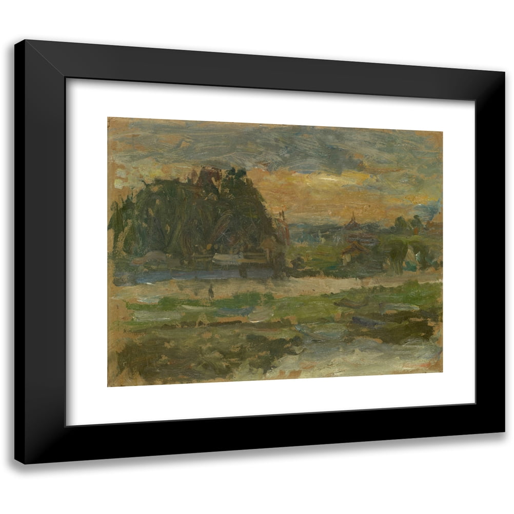 Walter Kurt Wiemken 24x20 Black Modern Framed Museum Art Print Titled ...