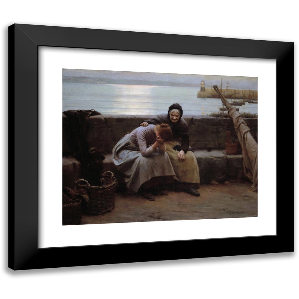 Walter Langley 18x15 Black Modern Framed Museum Art Print Titled ...