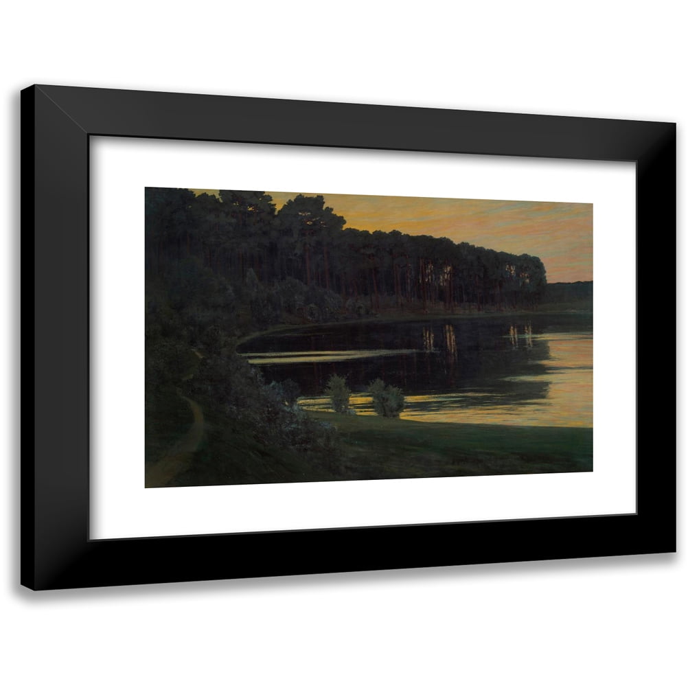 Walter Leistikow 14x11 Black Modern Framed Museum Art Print Titled ...
