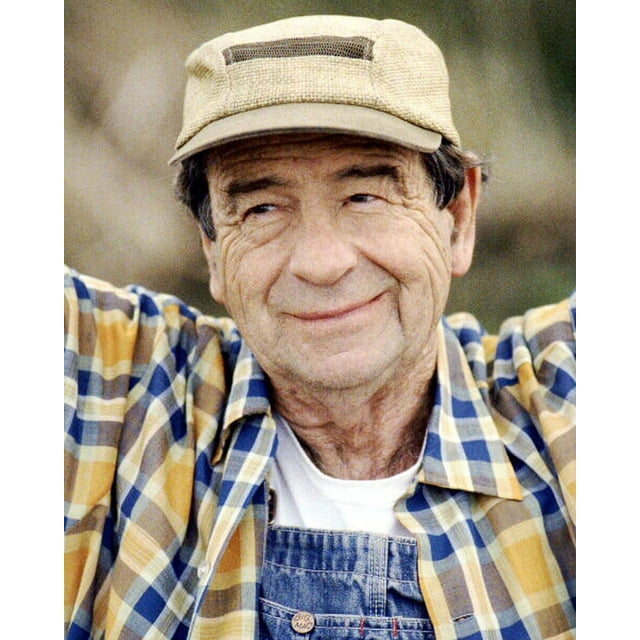 Walter Matthau Grumpy Old Men Portrait In Cap And Overalls 24x36
