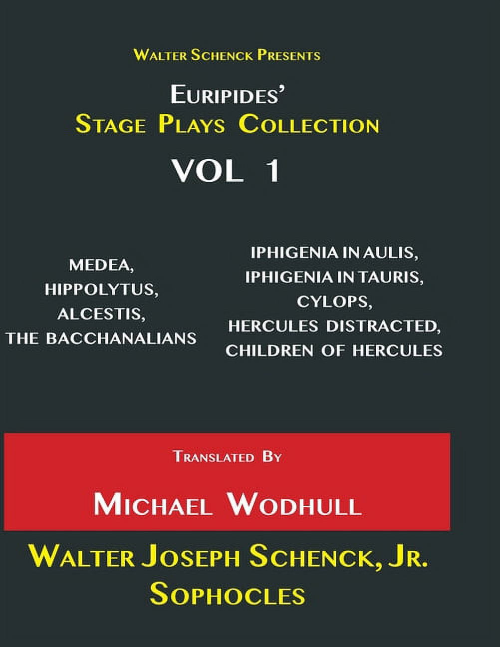 Walter Schenck Presents Euripides' STAGE PLAYS COLLECTION: MEDEA ...