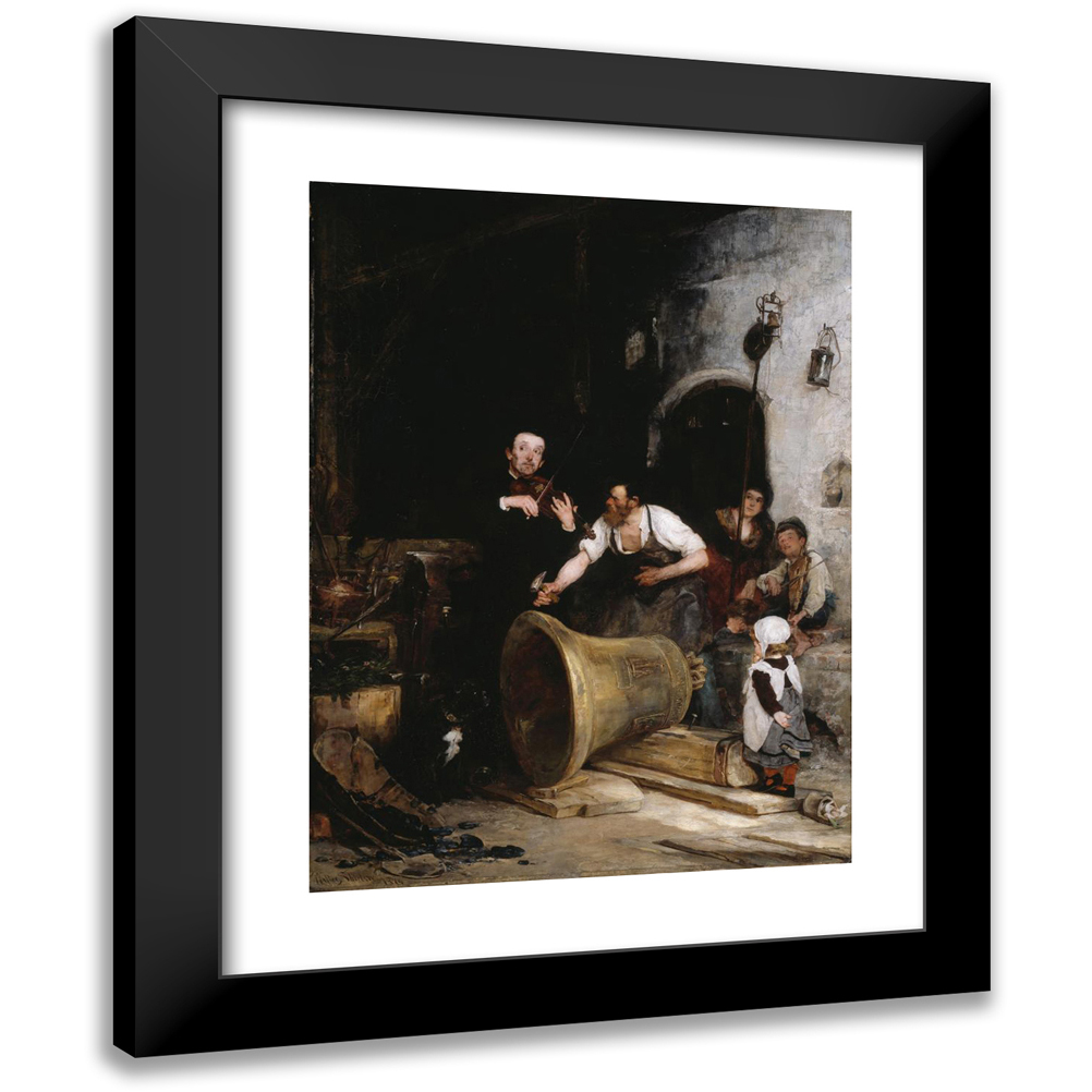 Walter Shirlaw 11x14 Black Modern Framed Museum Art Print Titled ...