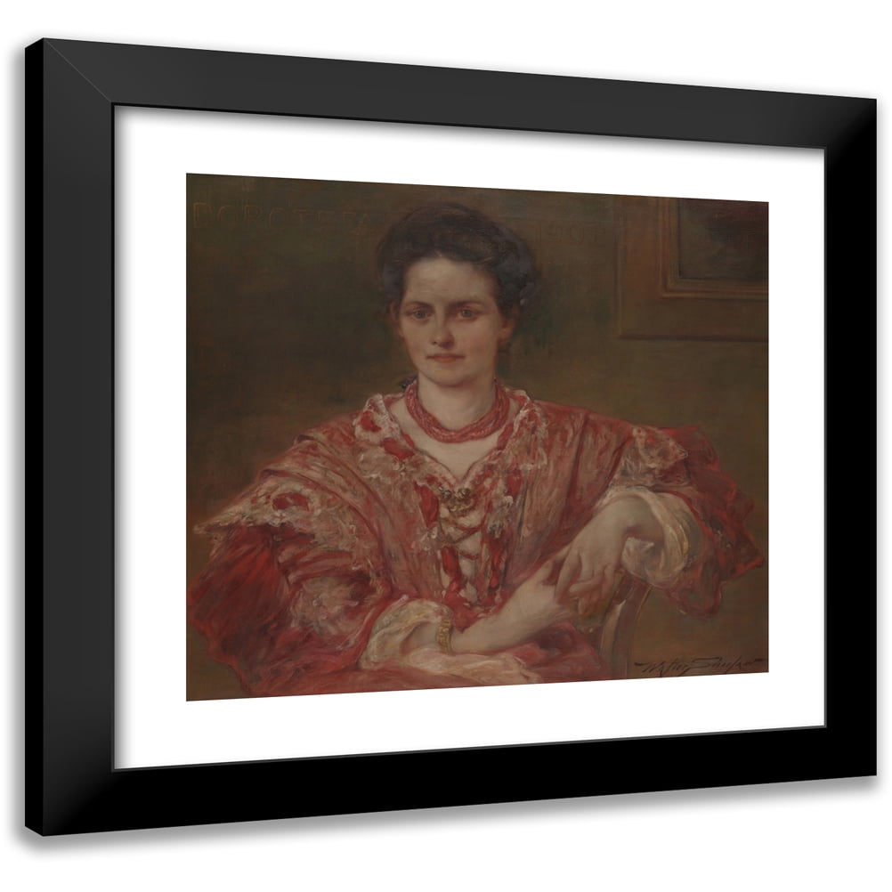 Walter Shirlaw 22x20 Black Modern Framed Museum Art Print Titled ...