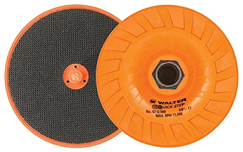 Walter Surface Technologies 07Q049 Quick-Step Backing Pad - Grinding ...