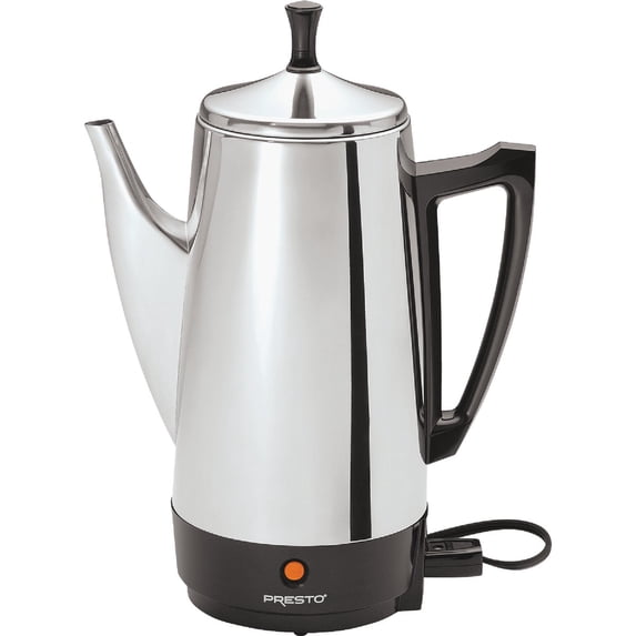 Walter Drake WalterDrake Presto 02811 12 Cup Stainless Steel Coffee ...