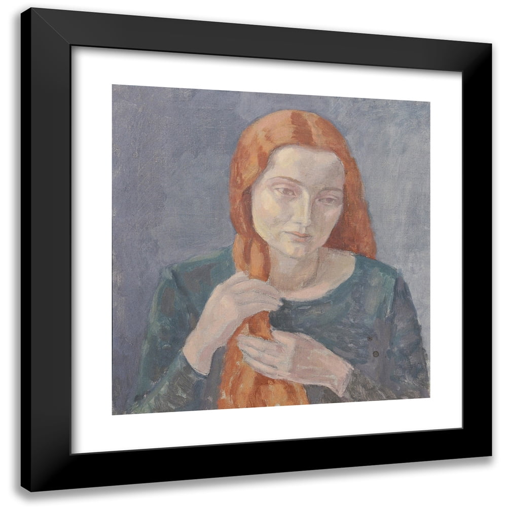 Walther Gamerith 12x12 Black Modern Framed Museum Art Print Titled ...