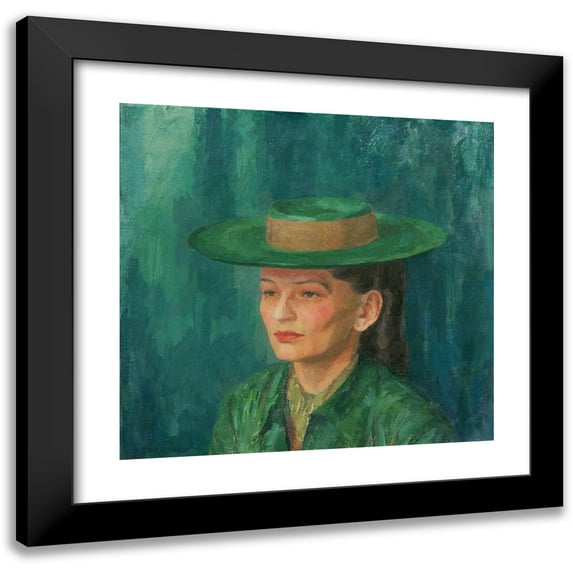Walther Gamerith 13x12 Black Modern Framed Museum Art Print Titled ...
