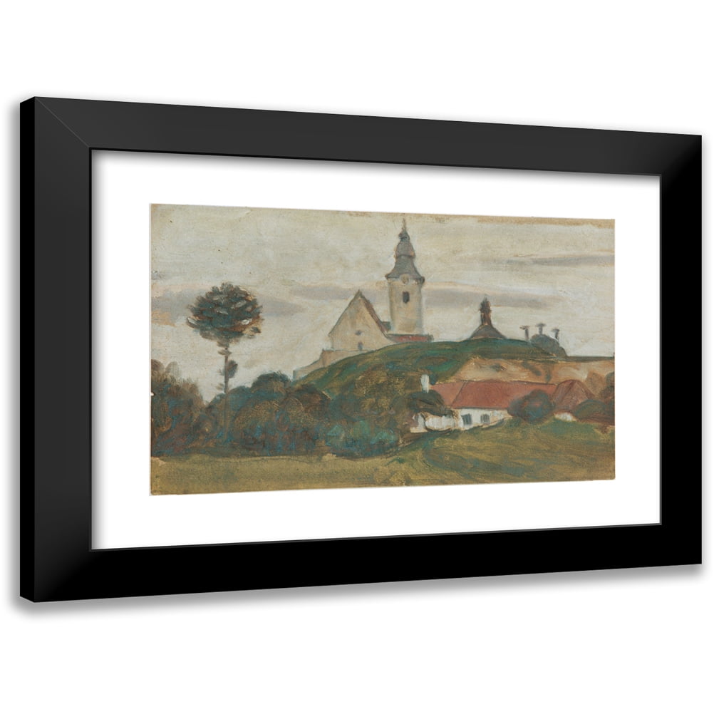 Walther Gamerith 14x11 Black Modern Framed Museum Art Print Titled ...