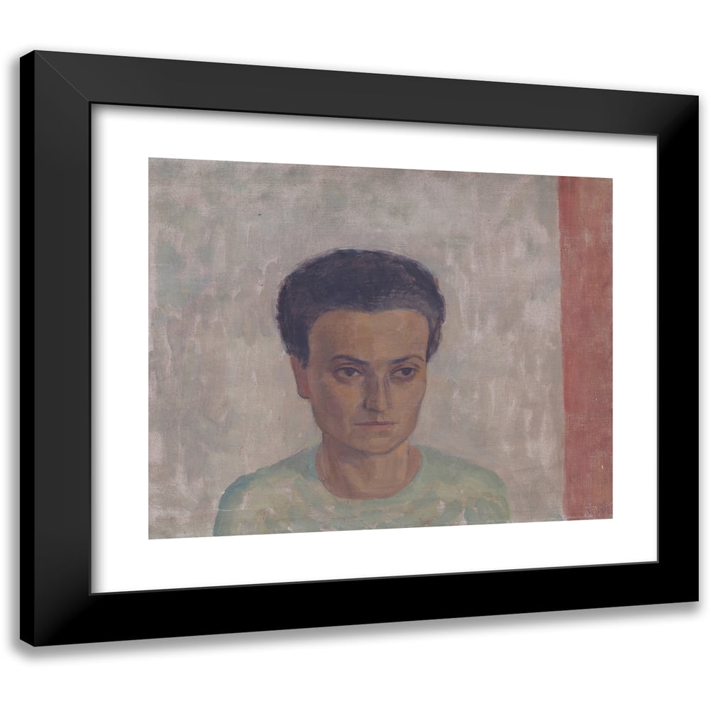 Walther Gamerith 14x12 Black Modern Framed Museum Art Print Titled - Ms ...