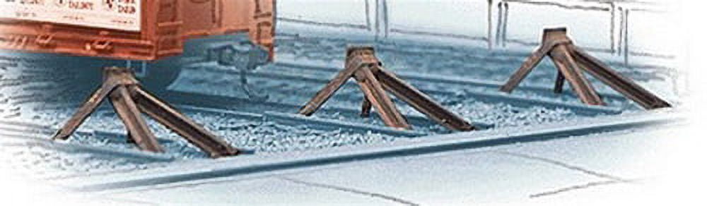 Walthers Cornerstone - Track Bumpers -- Kit pkg(12) - HO - Walmart.com