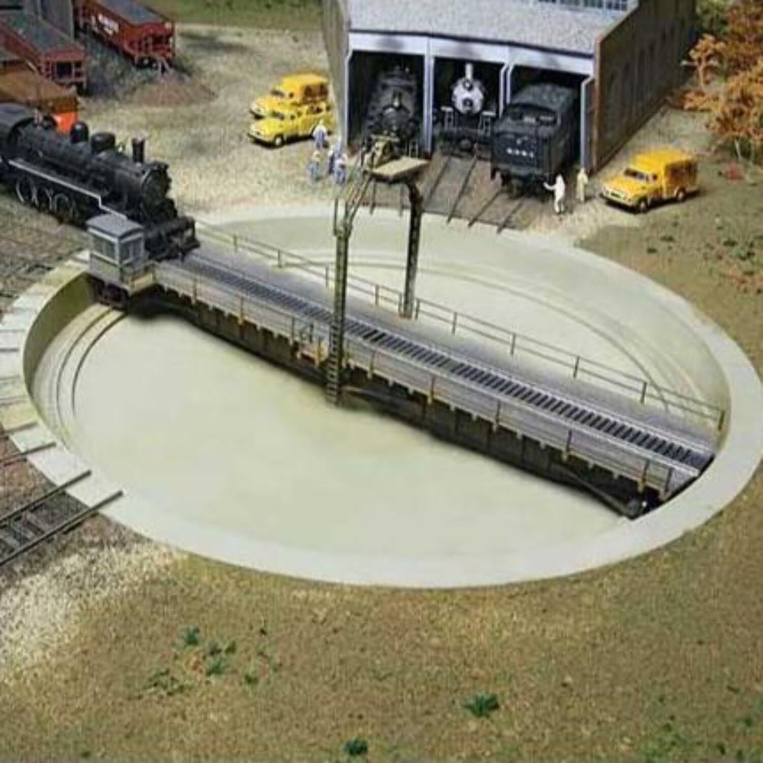 Walthers Cornerstone HO Scale Building Assembled Motorized 90ft Train ...