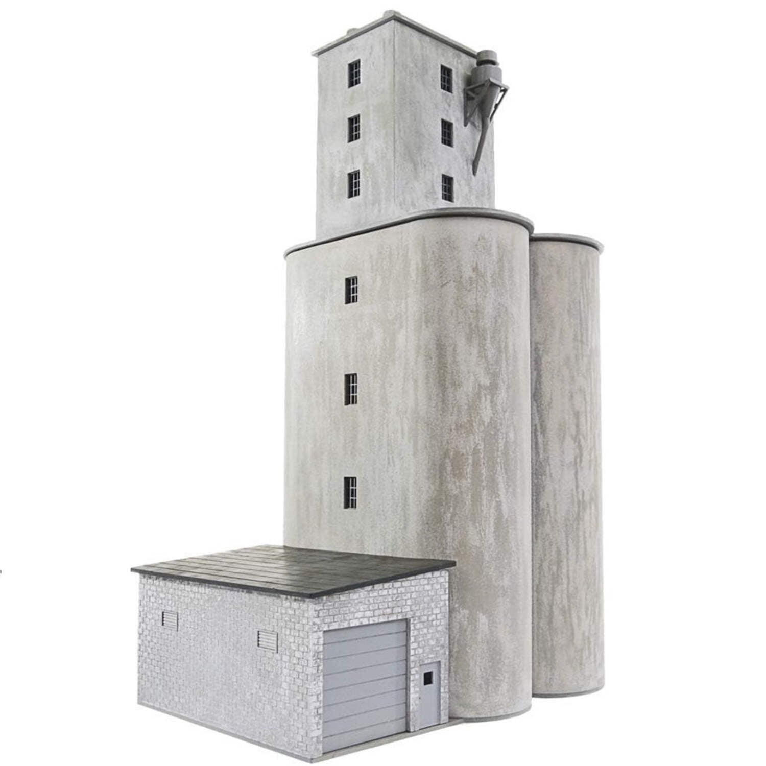 Walthers Cornerstone HO Scale Building Kit - Prairie Co-op Grain ...