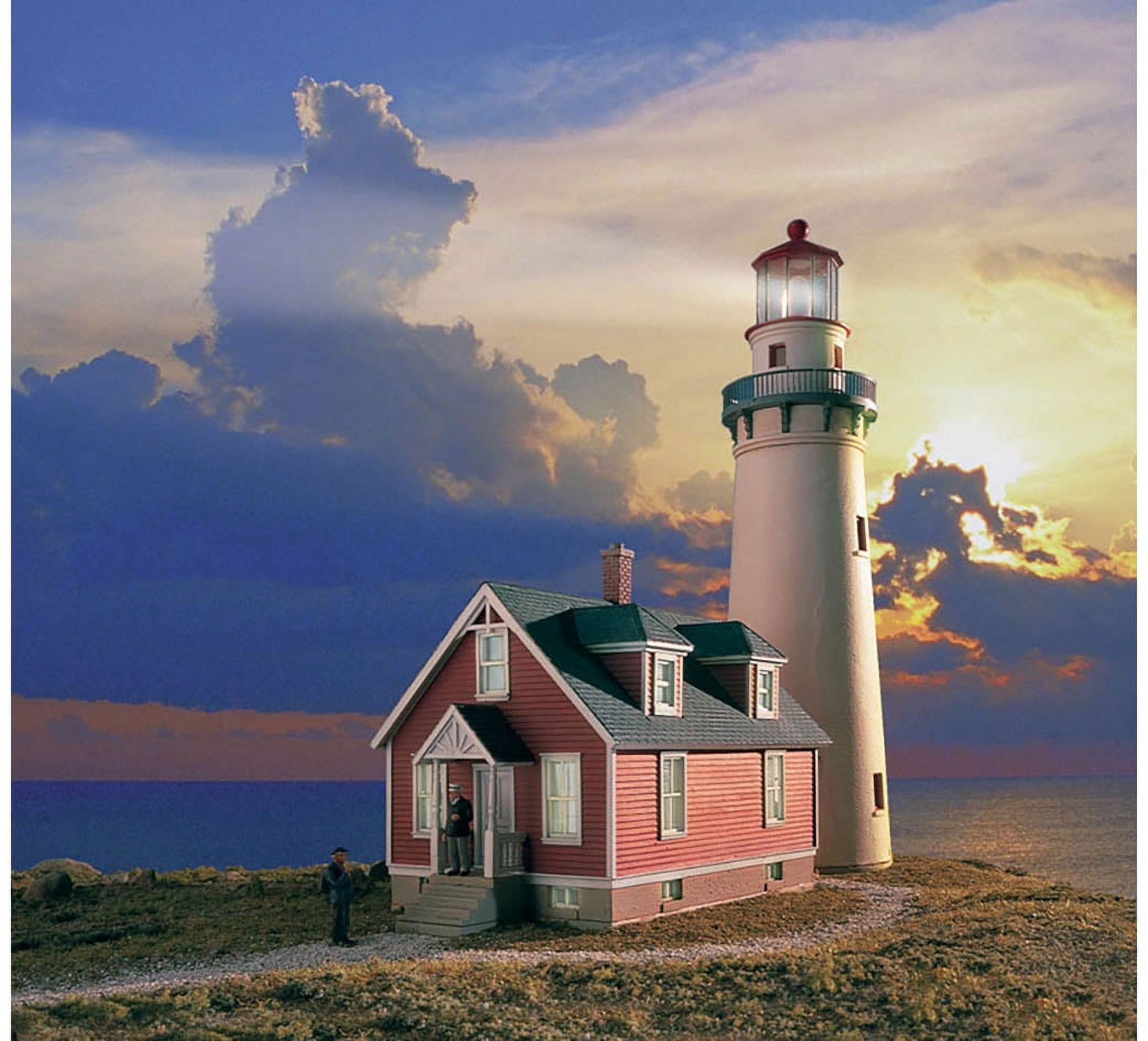 Walthers Cornerstone HO Scale Rocky Point Lighthouse Kit - Walmart.com