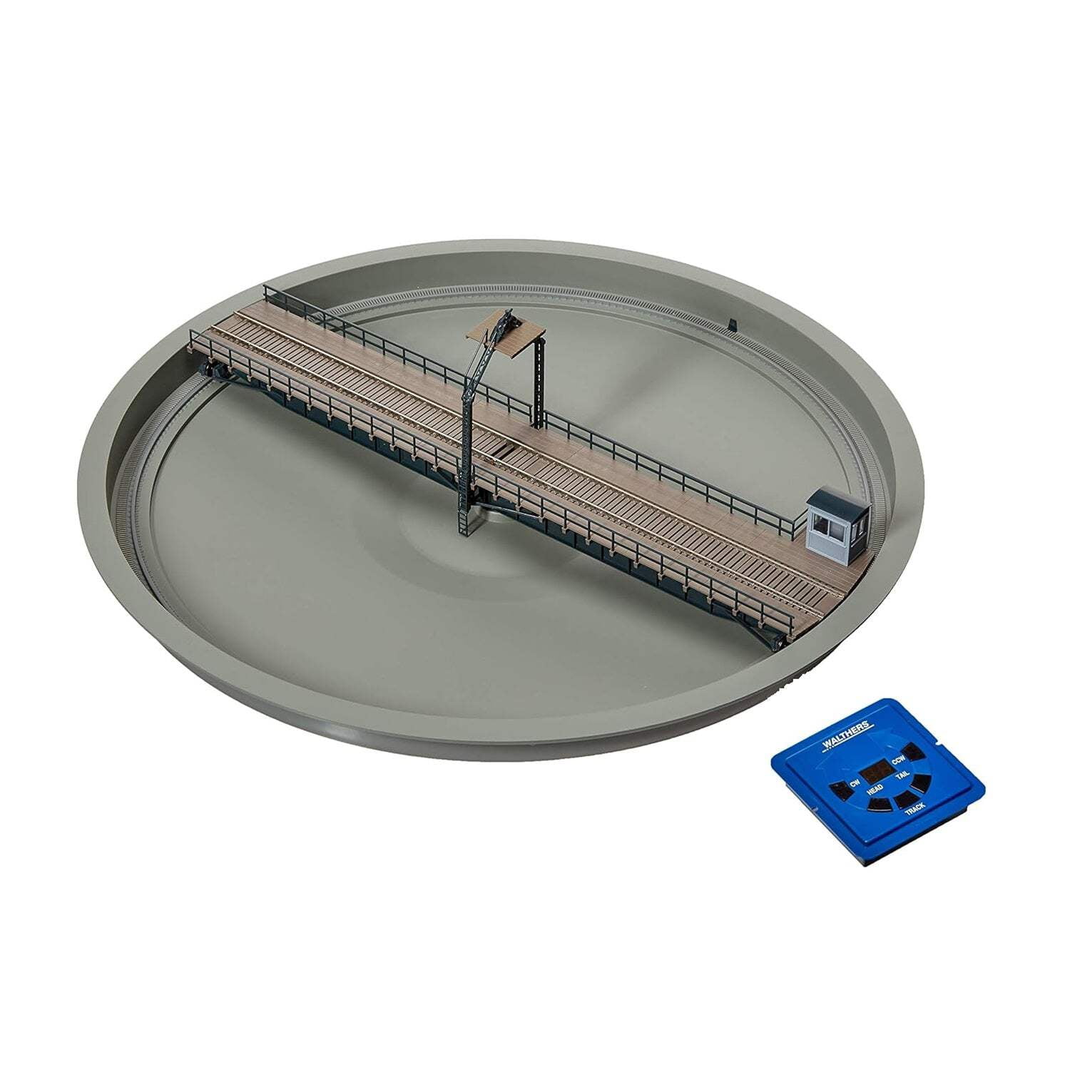 Walthers Cornerstone Motorized 110' Turntable, with DCC, HO Scale ...