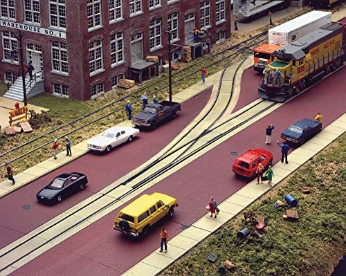 Walthers Cornerstone Series Kit HO Scale Model Brick Street System ...