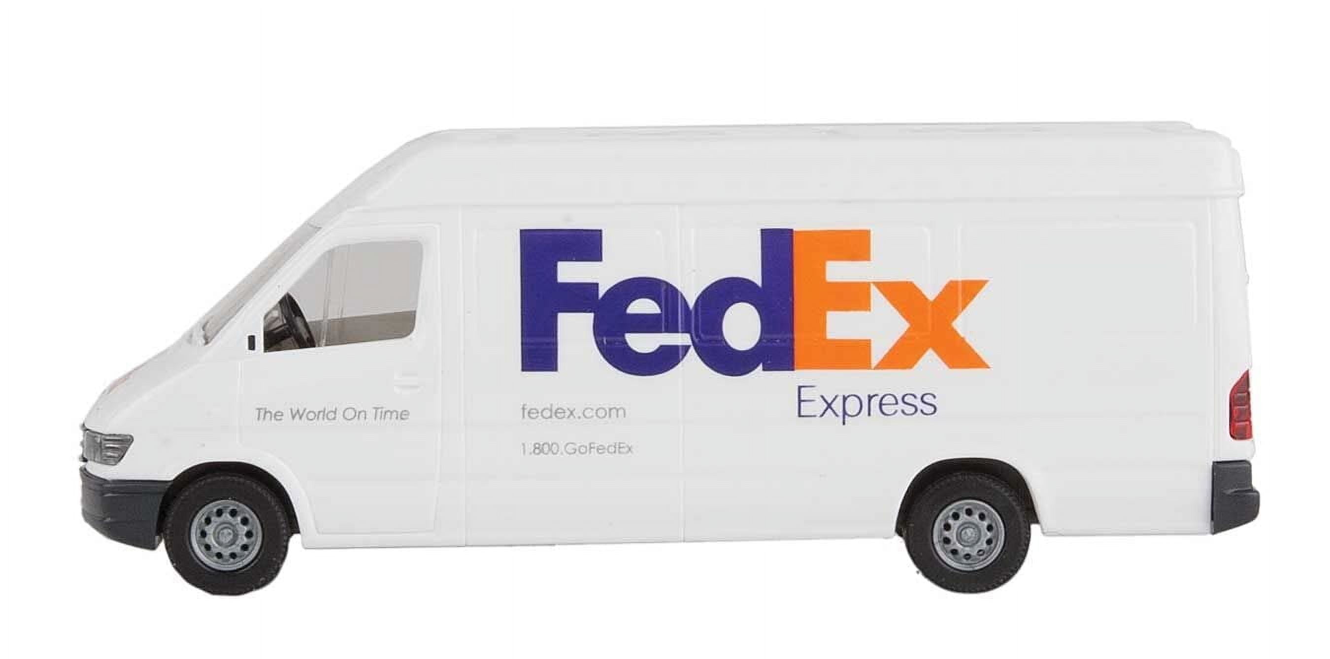 Walthers HO Scale SCENEMASTER Service & DELIVERY FedEx Van Fed-Ex W949 ...