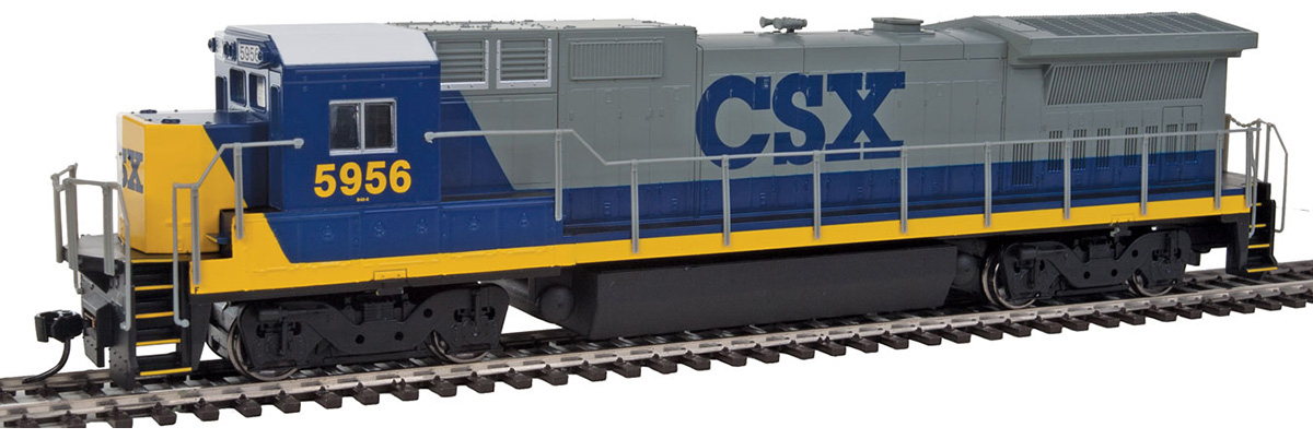 Walthers Mainline - GE Dash 8-40B - Standard DC -- CSX #5956 - HO - Walmart.com