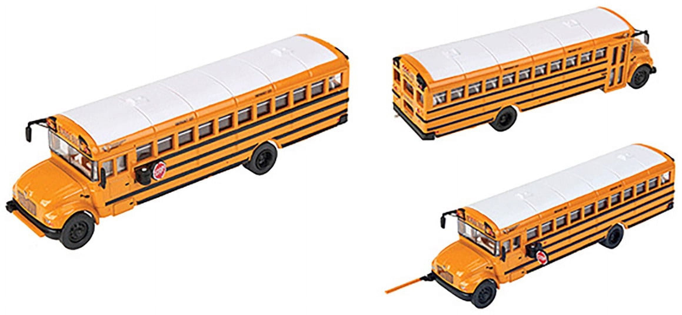 Walthers HO Scale International(R) CE Yellow and White School Bus Model ...