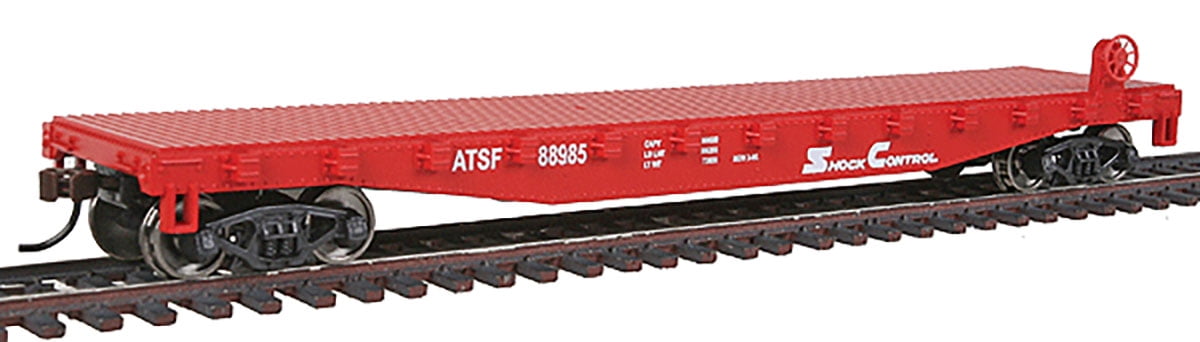 Walthers Trainline HO Scale Flatcar Atchison Topeka & Santa Fe/ATSF ...
