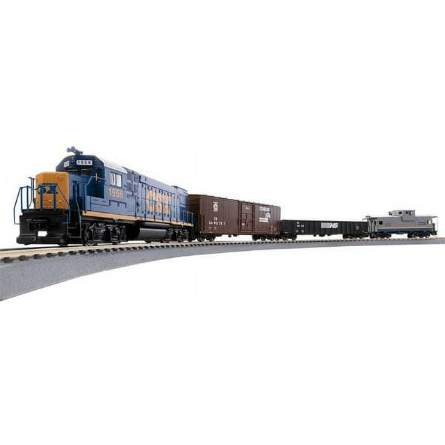 Walthers Trainline HO Scale Flyer Express Fast-Freight Train Set CSX ...