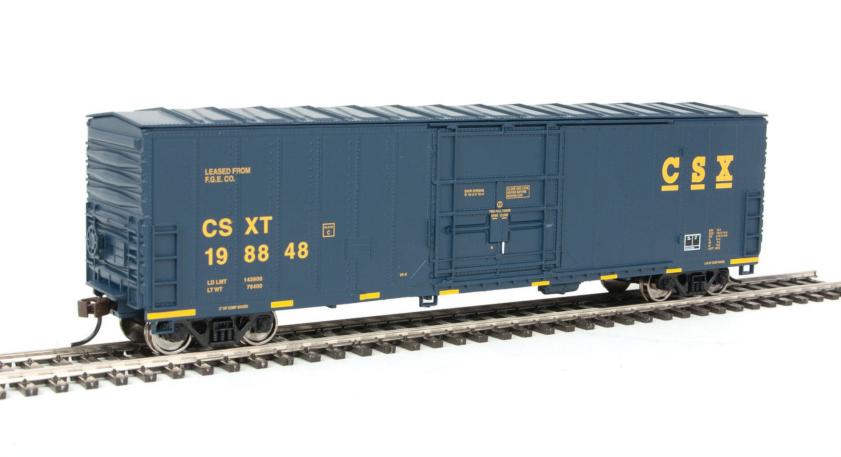 Walthers Trainline HO Scale Model Insulated Boxcar, CSX Transportation ...