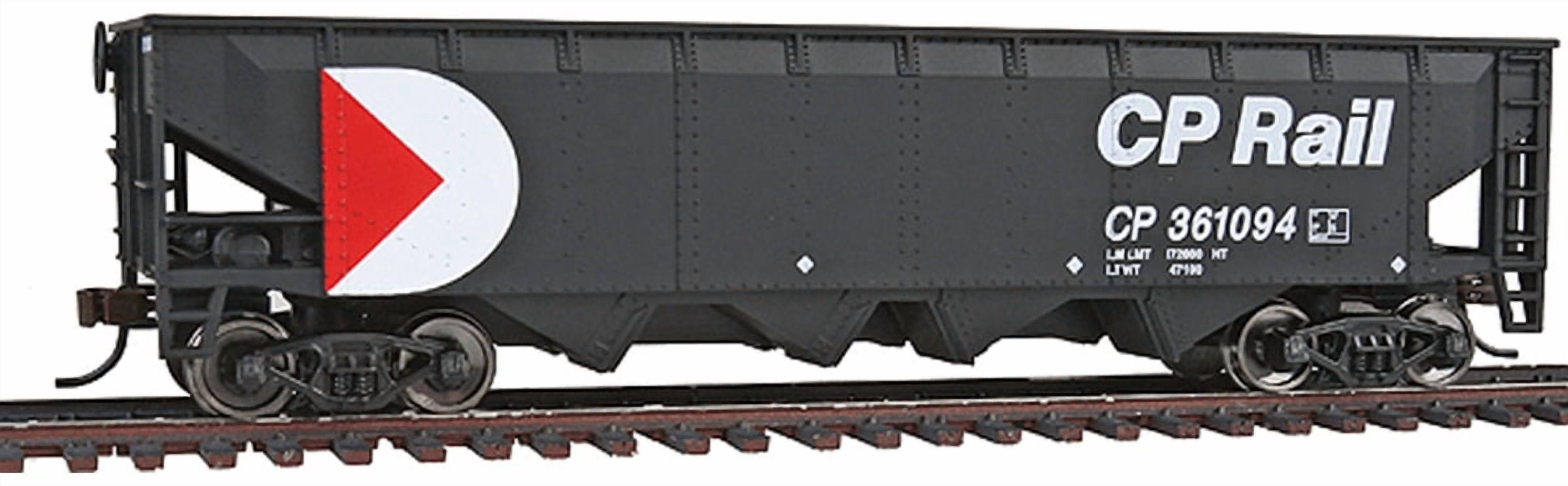 Walthers Trainline HO Scale Offset Hopper Car Canadian Pacific/CP Rail ...