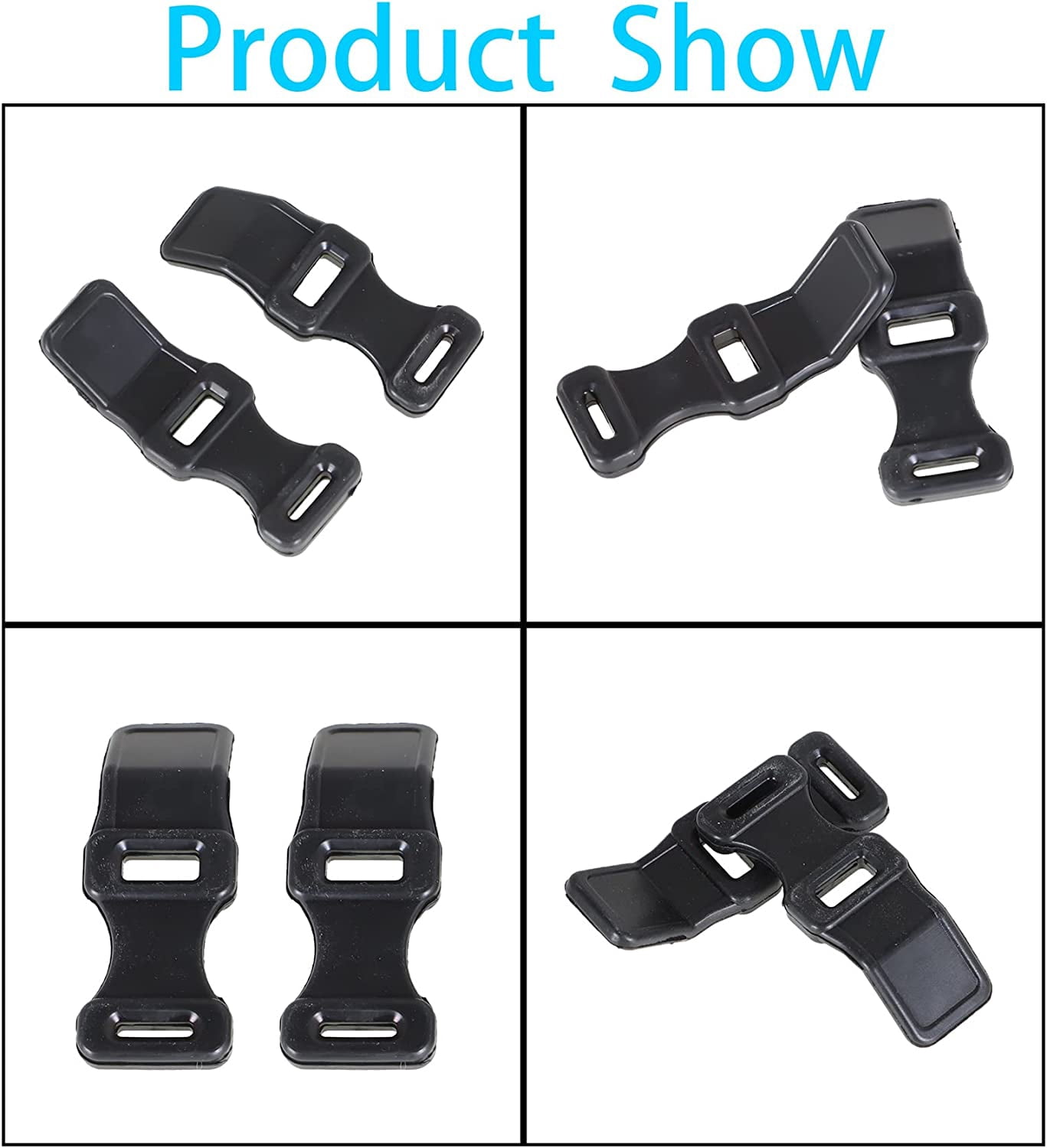 Waltyotur 2 PCS Rear Rack Door Rubber Straps Replacement for Honda 200 ...