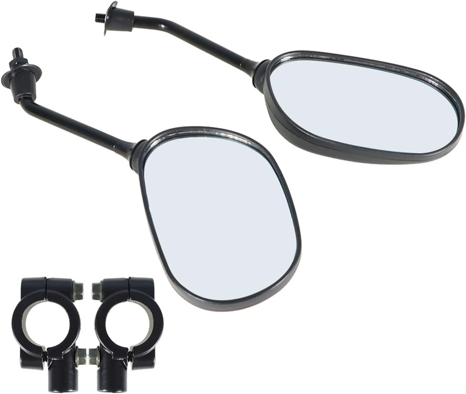 Waltyotur ATV Universal Rear View Side Mirrors With 7/8" Handlebar ...