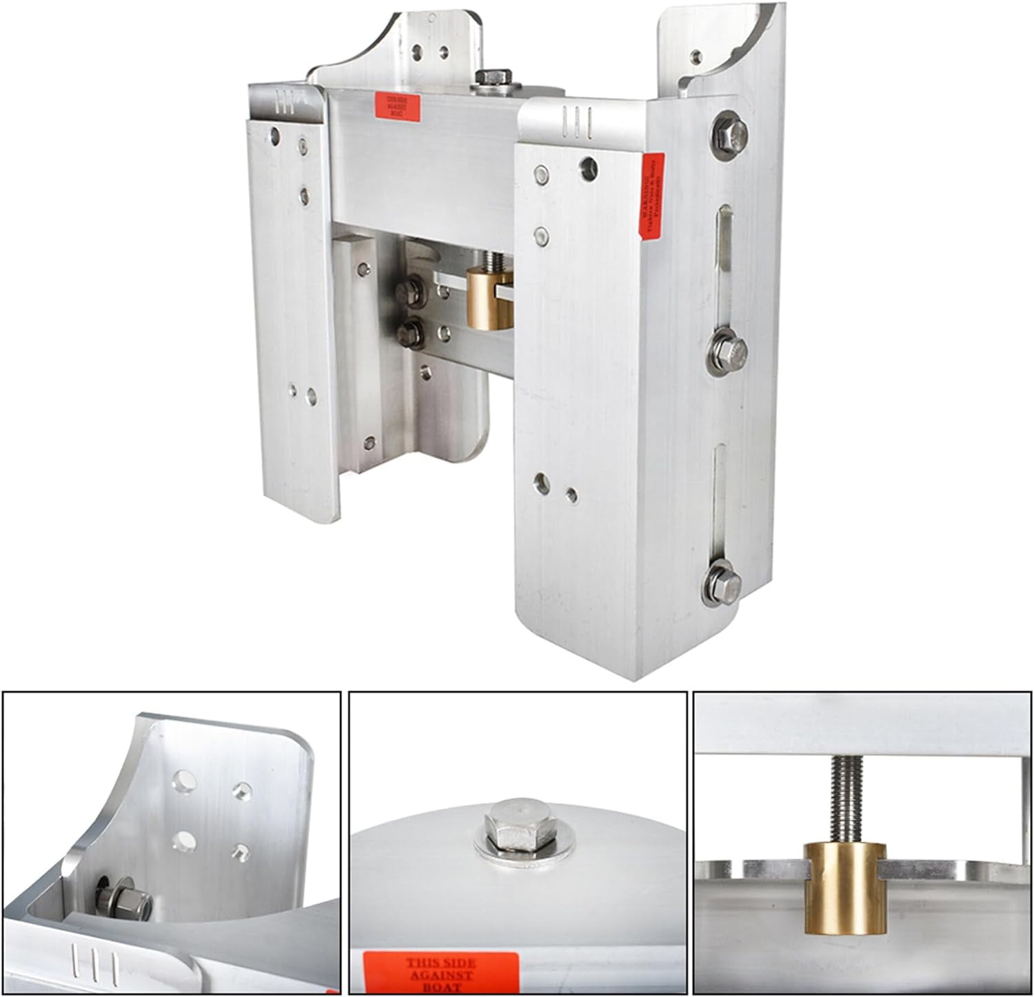 Waltyotur Adjustable 6" Outboard Boat Jack Plate JPL4500 High Strength ...