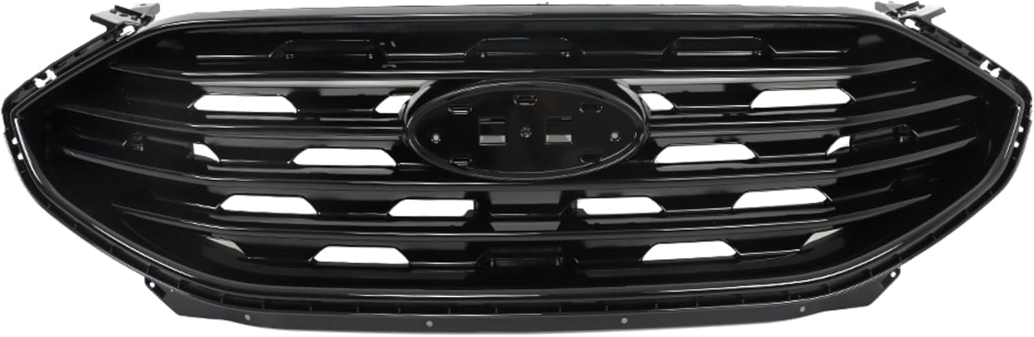 Waltyotur Black Grille Front Grill Covers Replacement for Edge 2019 ...