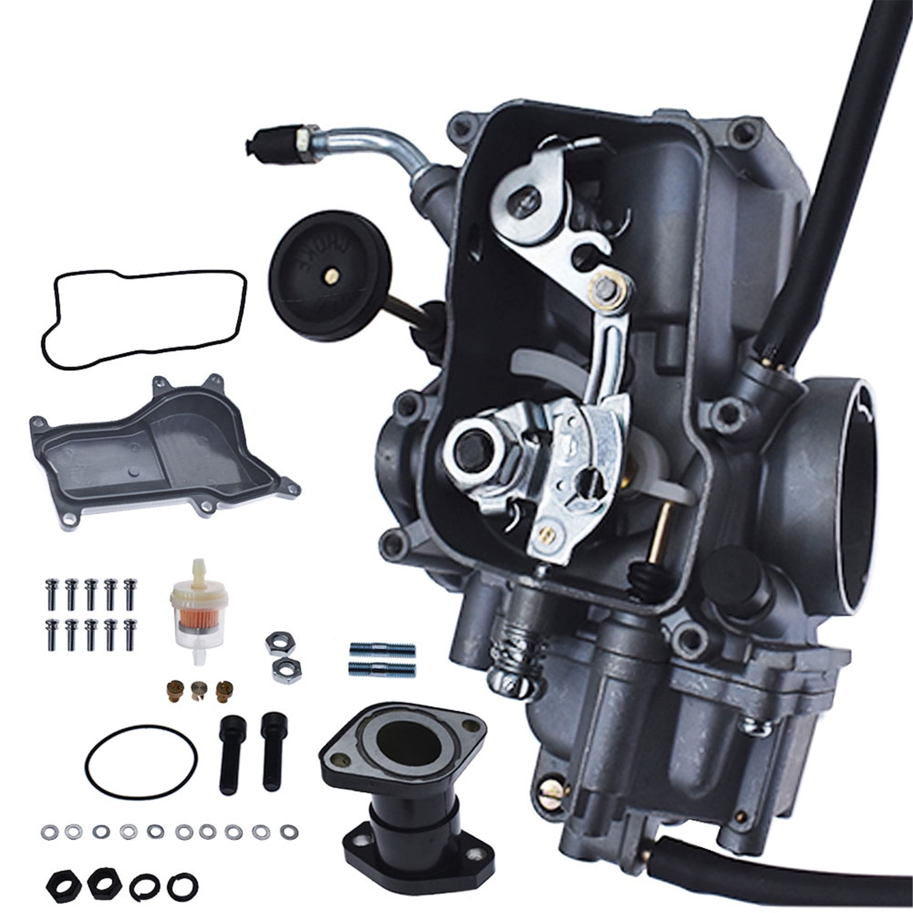 Waltyotur Carburetor Carb Replacement for Yamaha YFM400 Replacement for ...