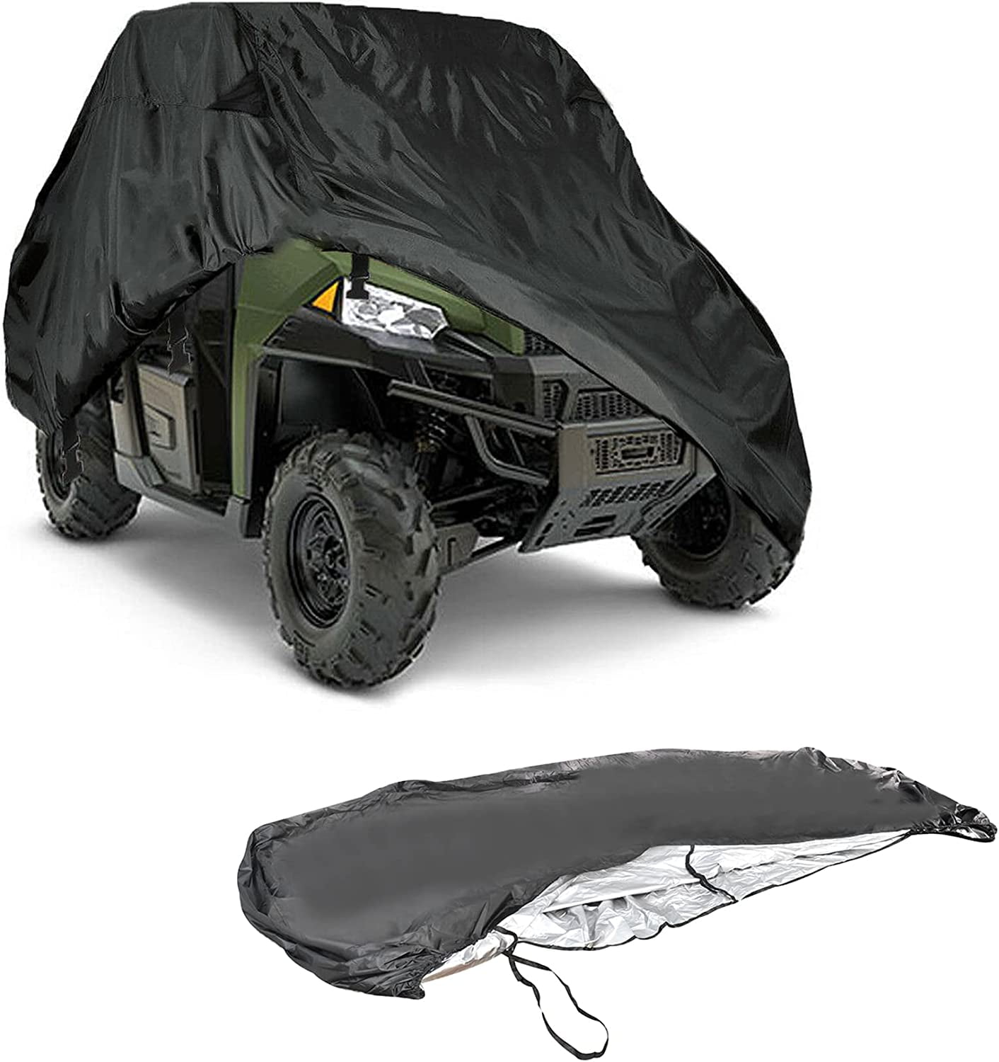 Waltyotur Heavy Duty Utility Vehicle Cover Waterproof For Polaris ...
