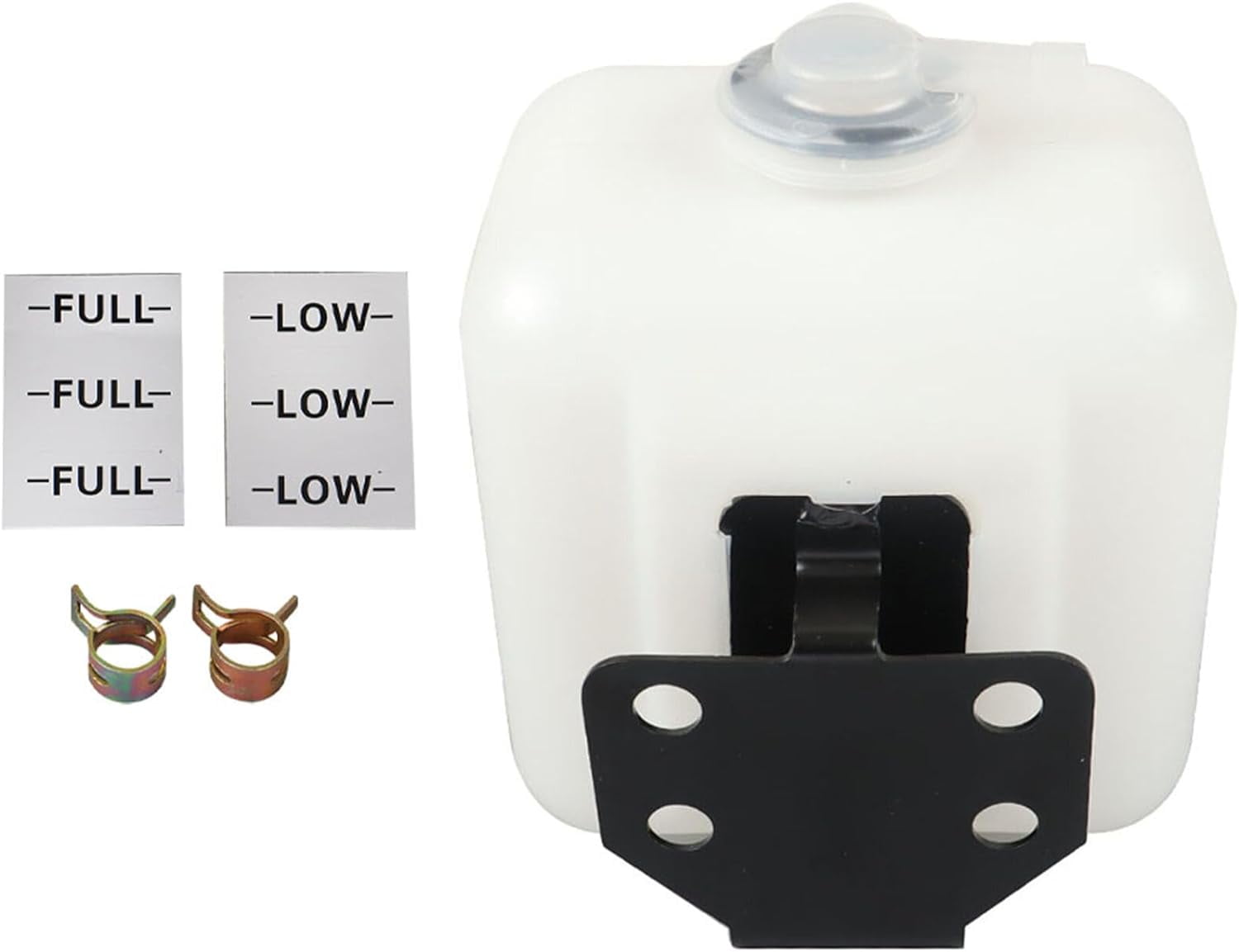 Waltyotur Overflow Coolant Bottle Replacement for Kubota with Bracket ...
