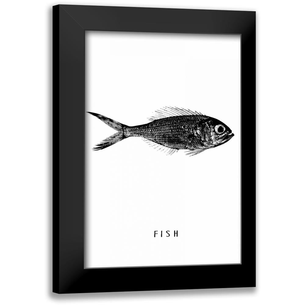 Waltz, Anne 11x14 Black Modern Framed Museum Art Print Titled - Fish ...