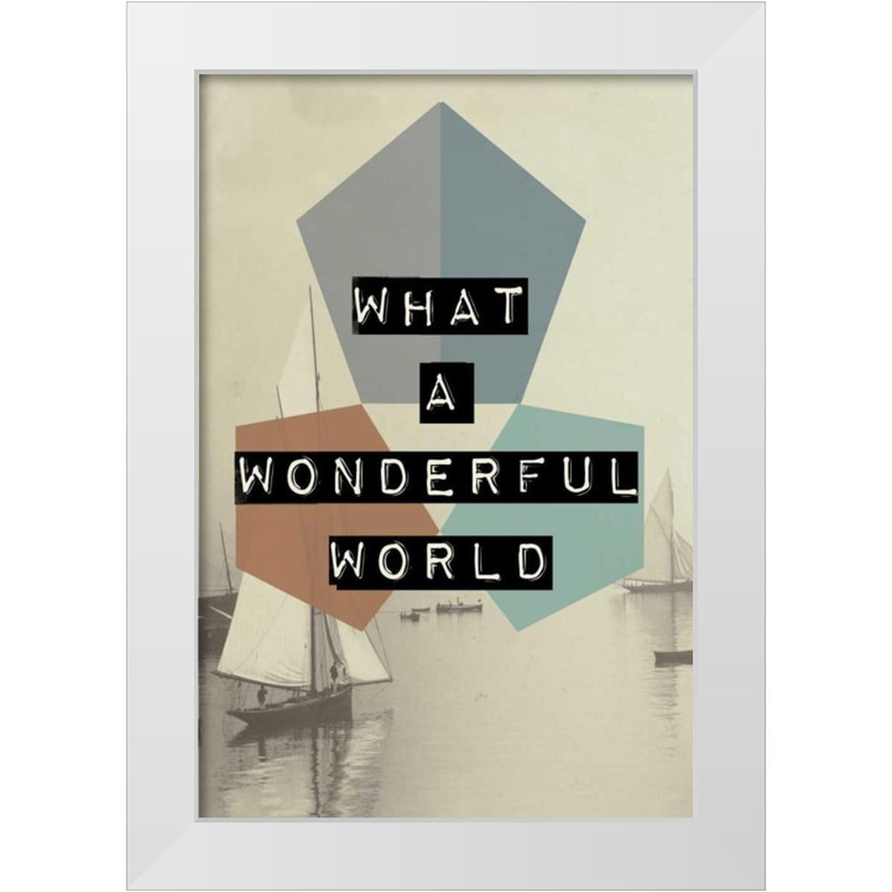 Waltz, Anne 13x18 White Modern Wood Framed Museum Art Print Titled ...