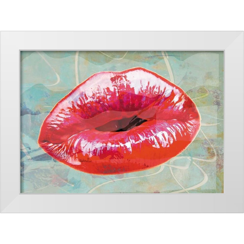 Waltz, Anne 32x24 White Modern Wood Framed Museum Art Print Titled ...