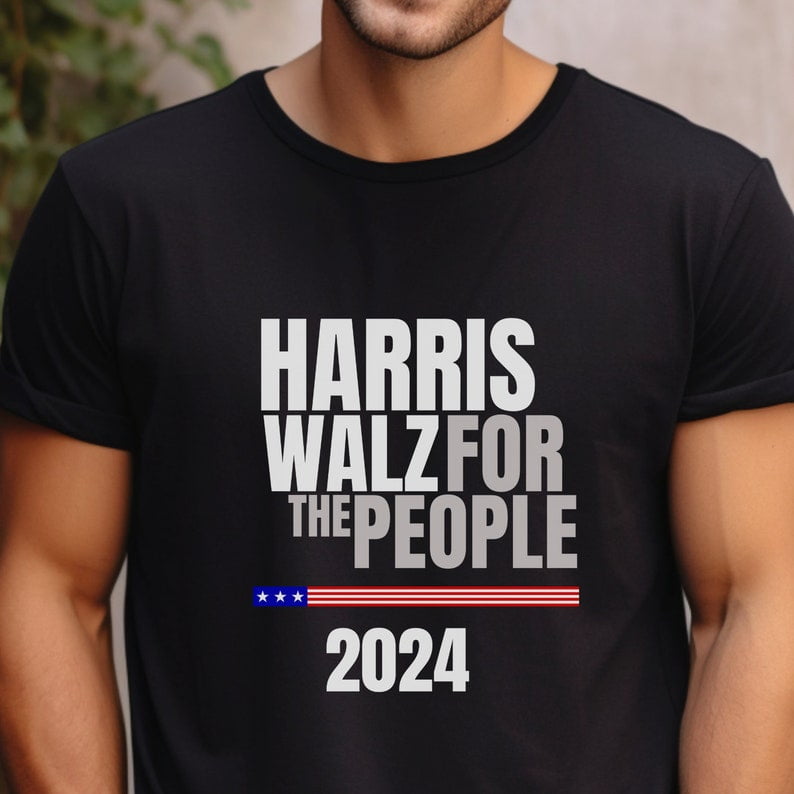 Walz Harris For The People 2024 Election Shirt, Tim Walz for Vice ...
