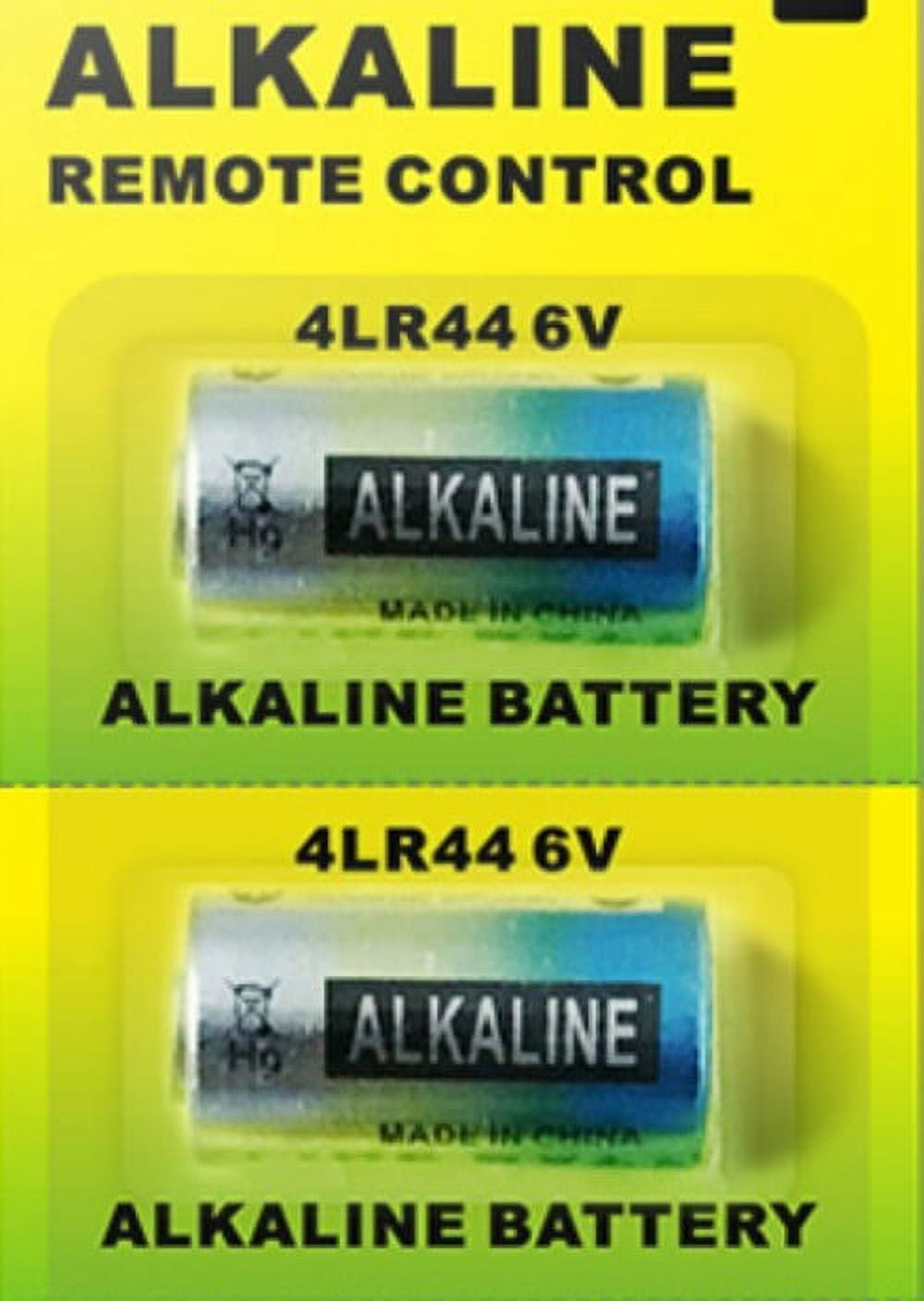 Wama 4LR44 6V Alkaline Battery PX28A A544, Long-lasting Power Cells for ...