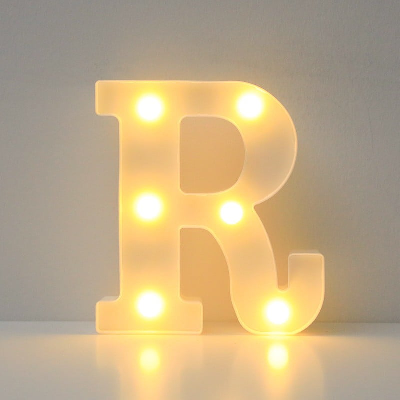 Wamans 2025 Summer Clearance Christmas Alphabet Colored Lights Holiday ...