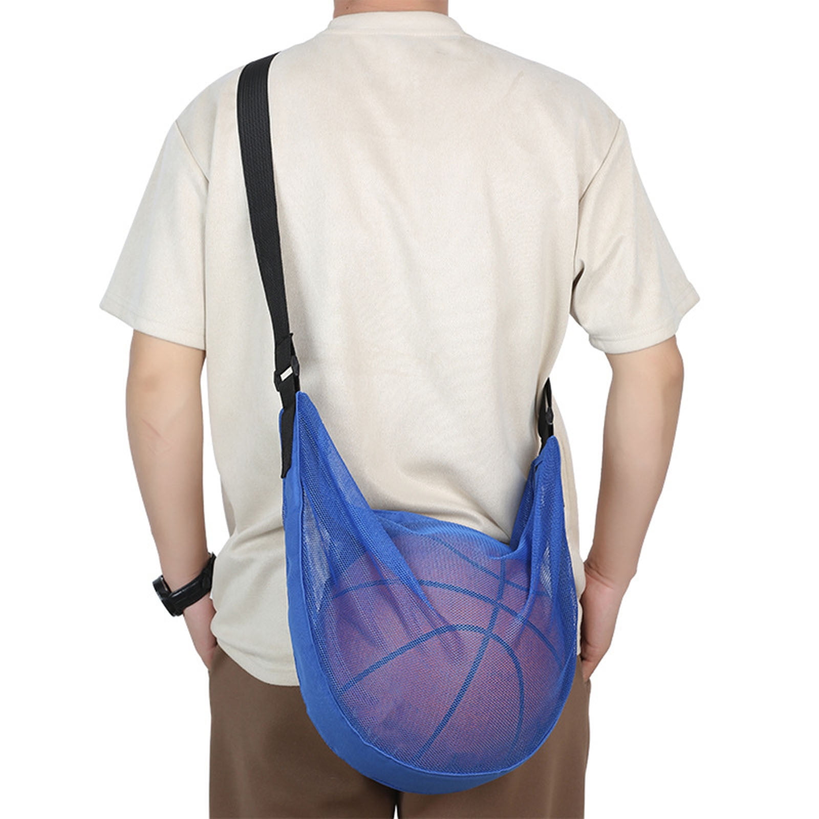 Wamans Basketball Bag Basketball Bag Single Shoulder Crossbody Portable ...