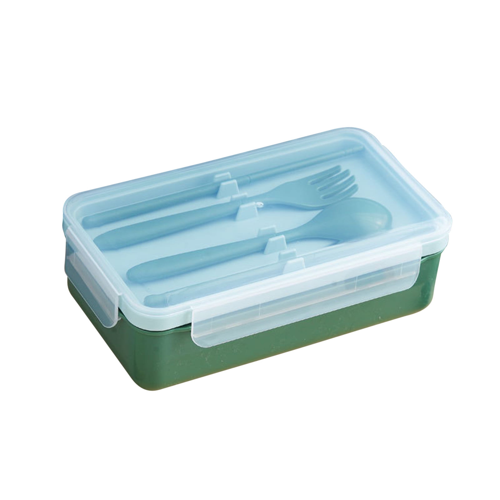 Wamans Bento Boxes Plastic Lunch Box Fresh-Keeping Box Microwave Oven ...