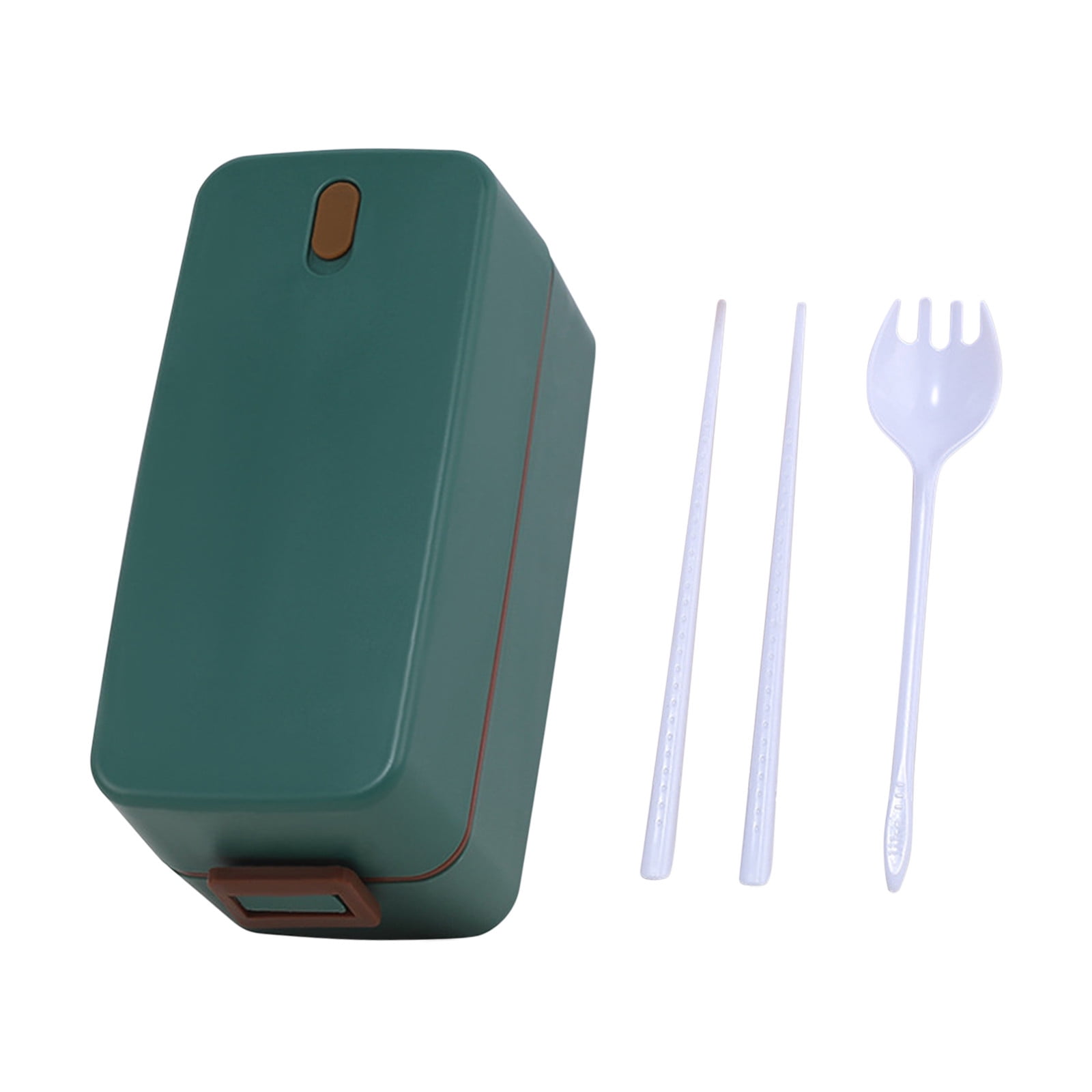 Wamans Bento Lunch Box Bento Box, Plastic Double Layer Lunch Box ...