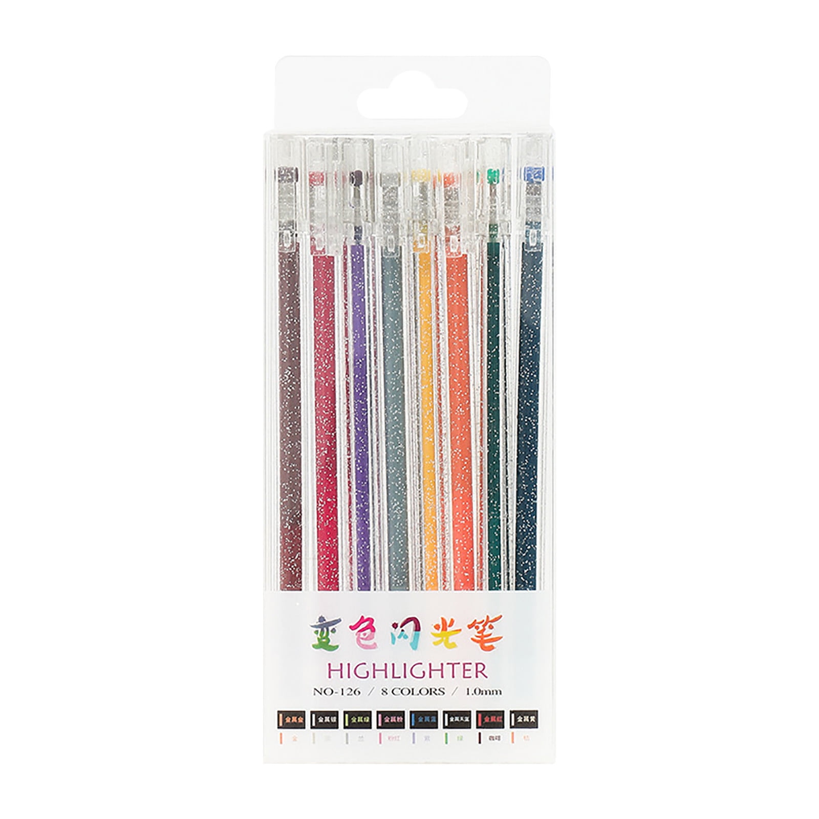 Wamans Gel Pens Flash Gel Pen Color Pen Shiny Highlighter for Adult ...