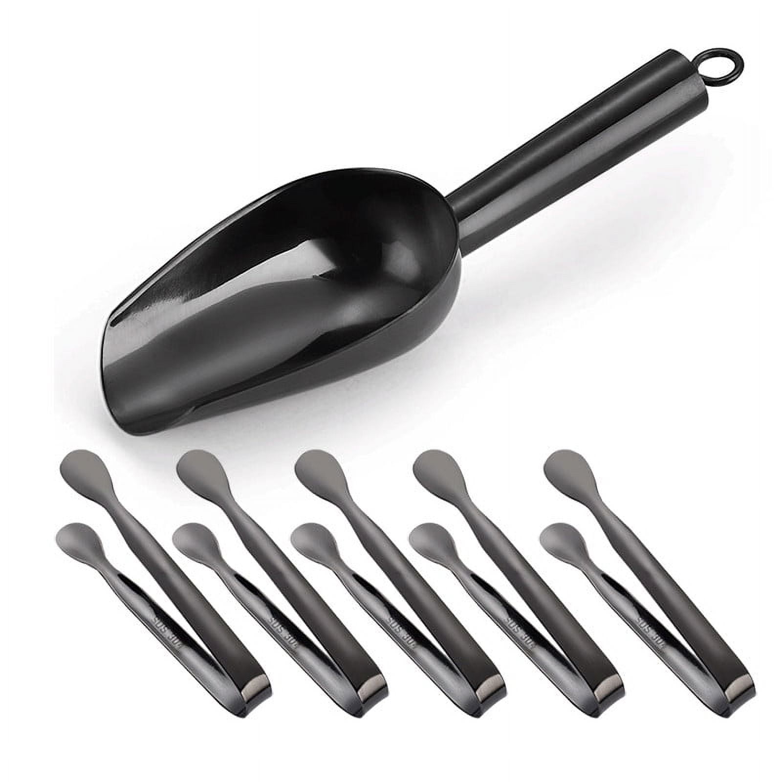 Wamans Ice Scoop for Freezer, Stainless Steel Ice Scoop, Heavy Duty ...