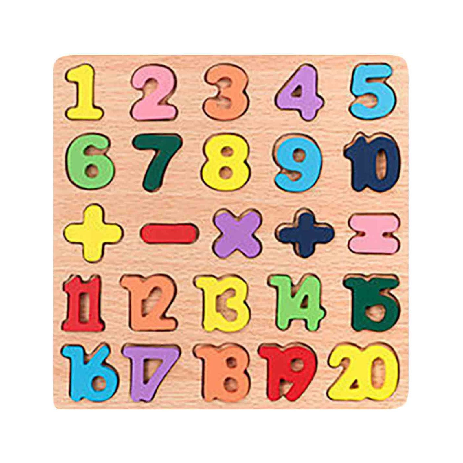 Wamans Puzzles for Children 1-3 Wooden Children is Early Education ...