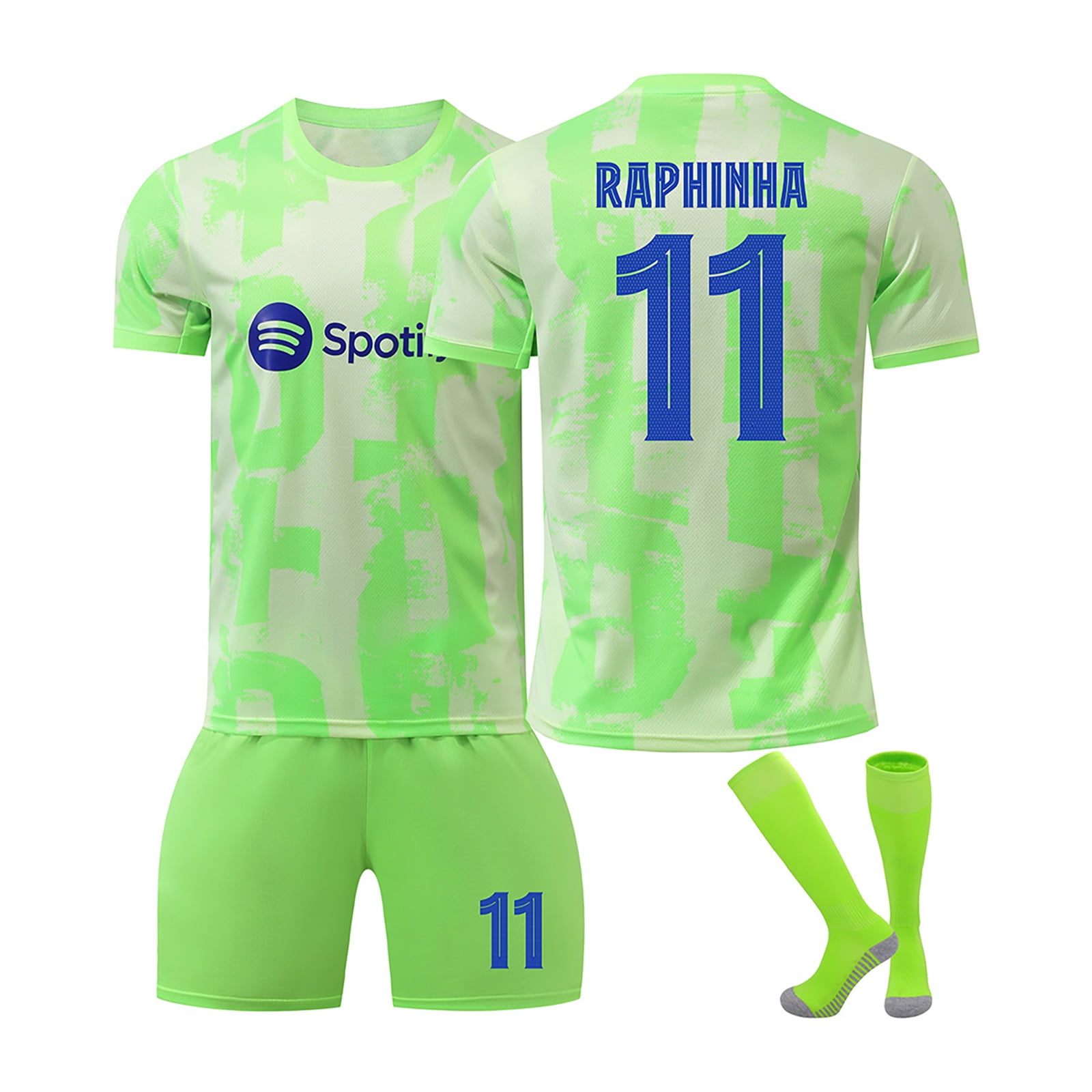 Wami 2425 Barcelona 2 Away Champions League version Fluorescent Green ...