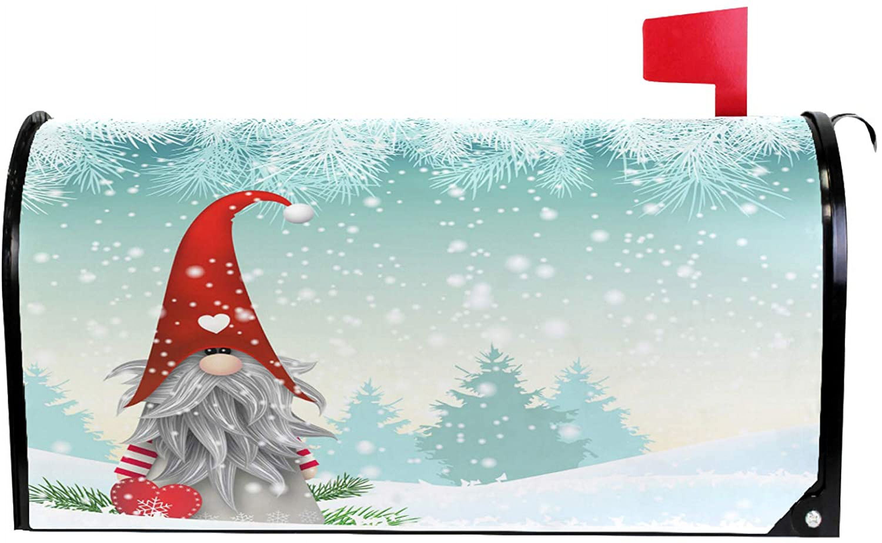 Wamika Welcome Fall Maple Leaves Mailbox Cover Standard Size Autumn ...