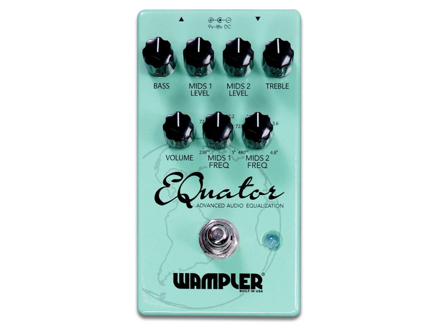 Wampler EQuator Advanced Audio Equalizer Guitar Effect Pedal - Walmart.com