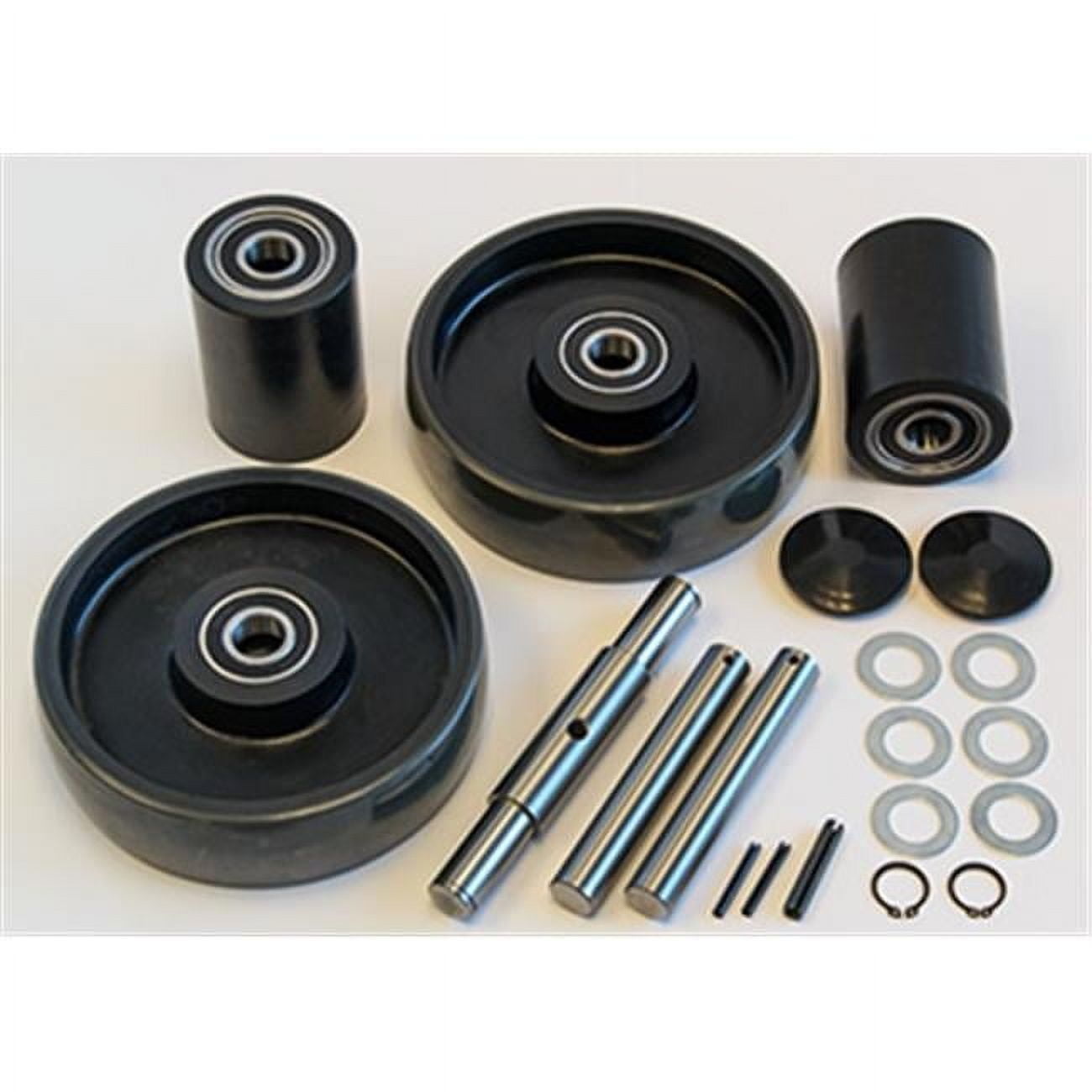 WanMax Manual Pallet Jack Ultra-Poly 70D Load Wheel Kit, Complete Set ...