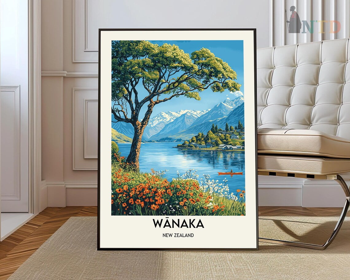 Wanaka Print, Wanaka Wall Art, Wanaka Poster, Wanaka Photo, Wanaka ...